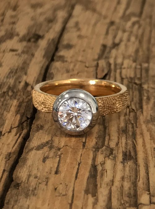 Fingerprint Engagement Rings | Personalized Engagement Rings