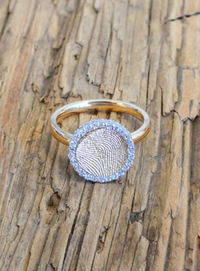 Fingerprint Engagement Rings | Personalized Engagement Rings